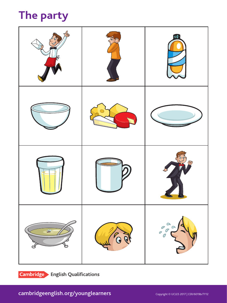 CER 6019b 7Y09 Young Learners Flash Cards Movers AB Web-1-39-8 | PDF