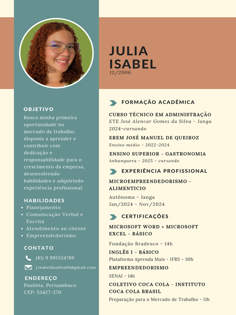 White Simple Student CV Resume - 20250219 - 074710 - 0000 | PDF