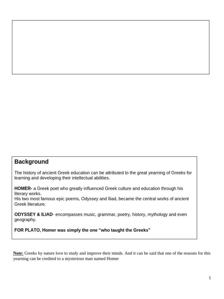 Athenian and Greek Education Overview | PDF | Aristotle | Rhetoric