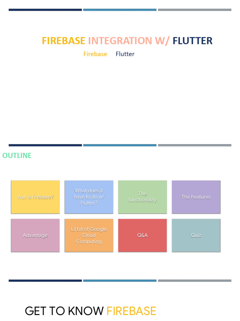 Flutter Firebase1 | PDF | Mobile App | Cloud Computing