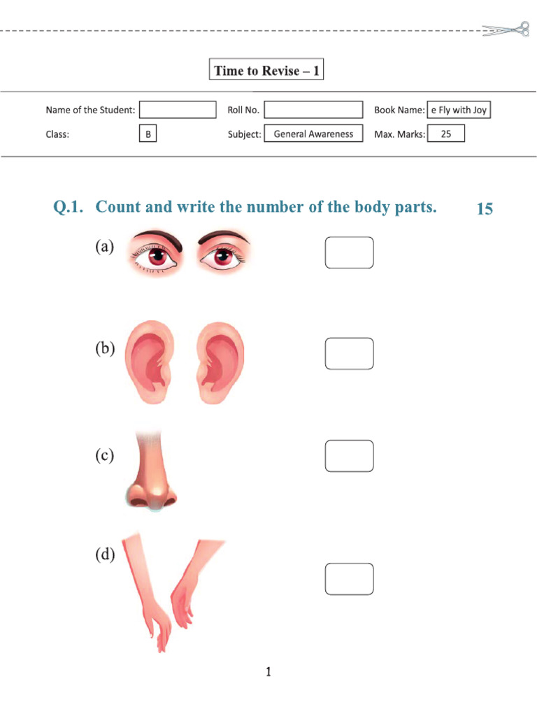 GK_LKG_Term 1 | PDF