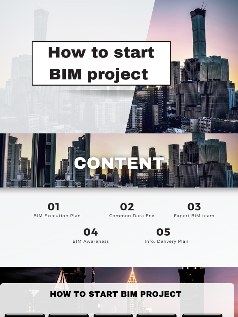 How to start BIM Project | PDF