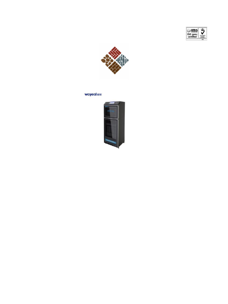 WS1801 Automatic Water Quality Sampler | PDF | Calibration | Water Quality