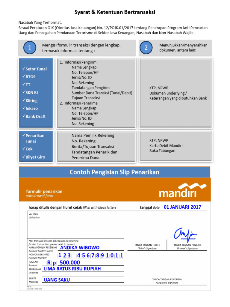 Contoh Pengisian Formulir Baru 2016 R5-2-1 | PDF