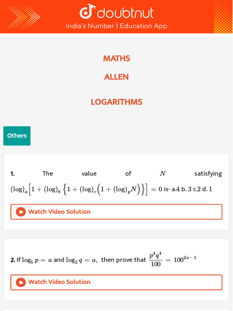 Books Doubtnut Question Bank | PDF | Discrete Mathematics | Mathematics
