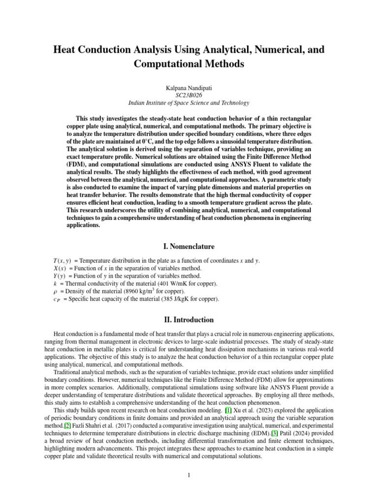 Heat Transfer - Report Final Phase 3 | PDF | Thermal Conduction | Heat