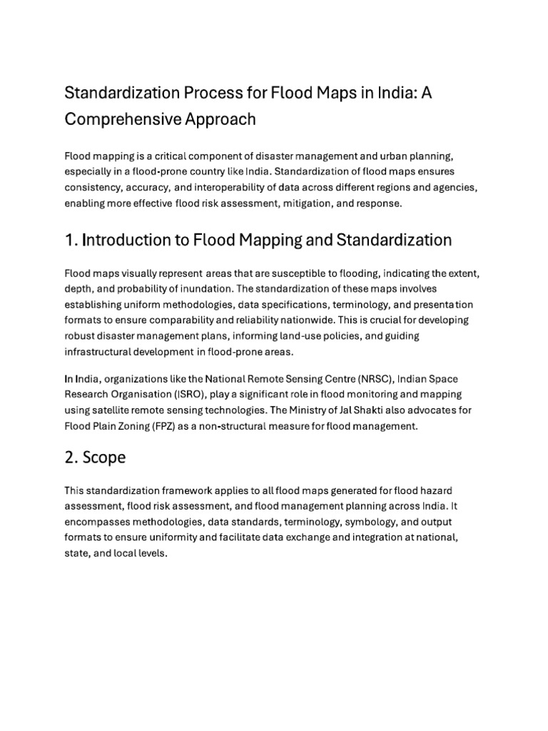 Flood Map | PDF