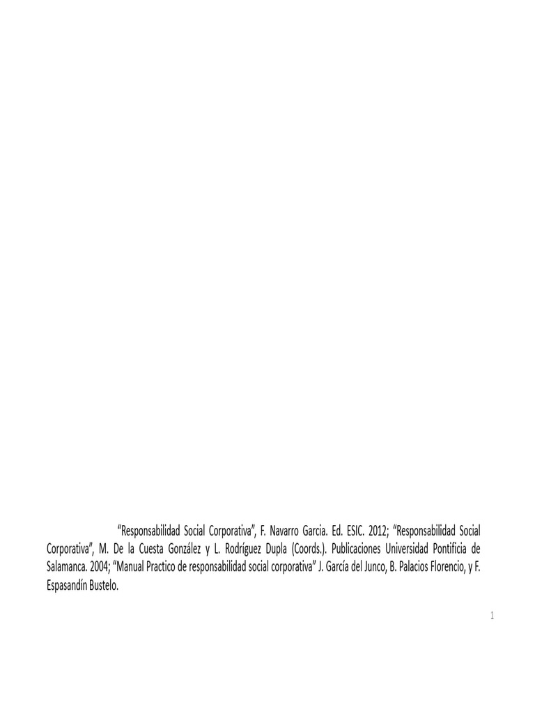 Tema5 Responsabilidad Social Corporativa | PDF | Responsabilidad social corporativa | Maestros