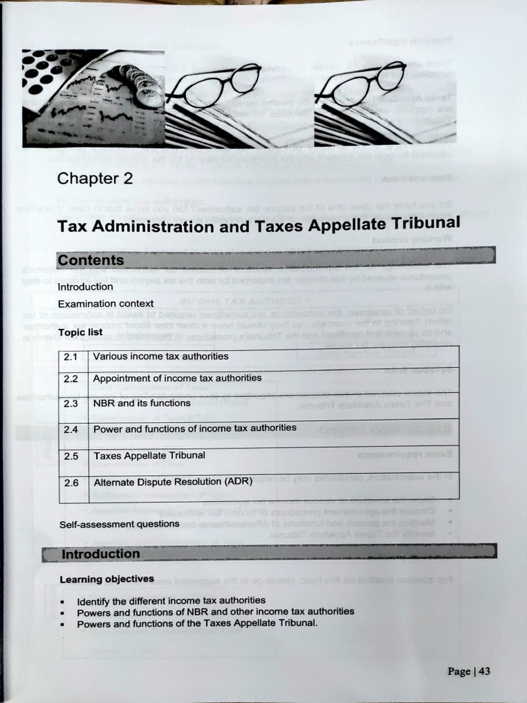 Taxation Chapter 2 ITA 2023 | PDF | Tribunal | Alternative Dispute ...