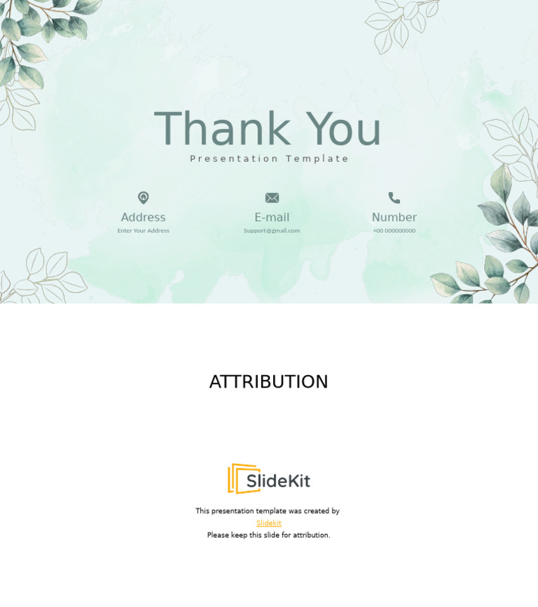 SKT00304-Thank You Slide | PDF