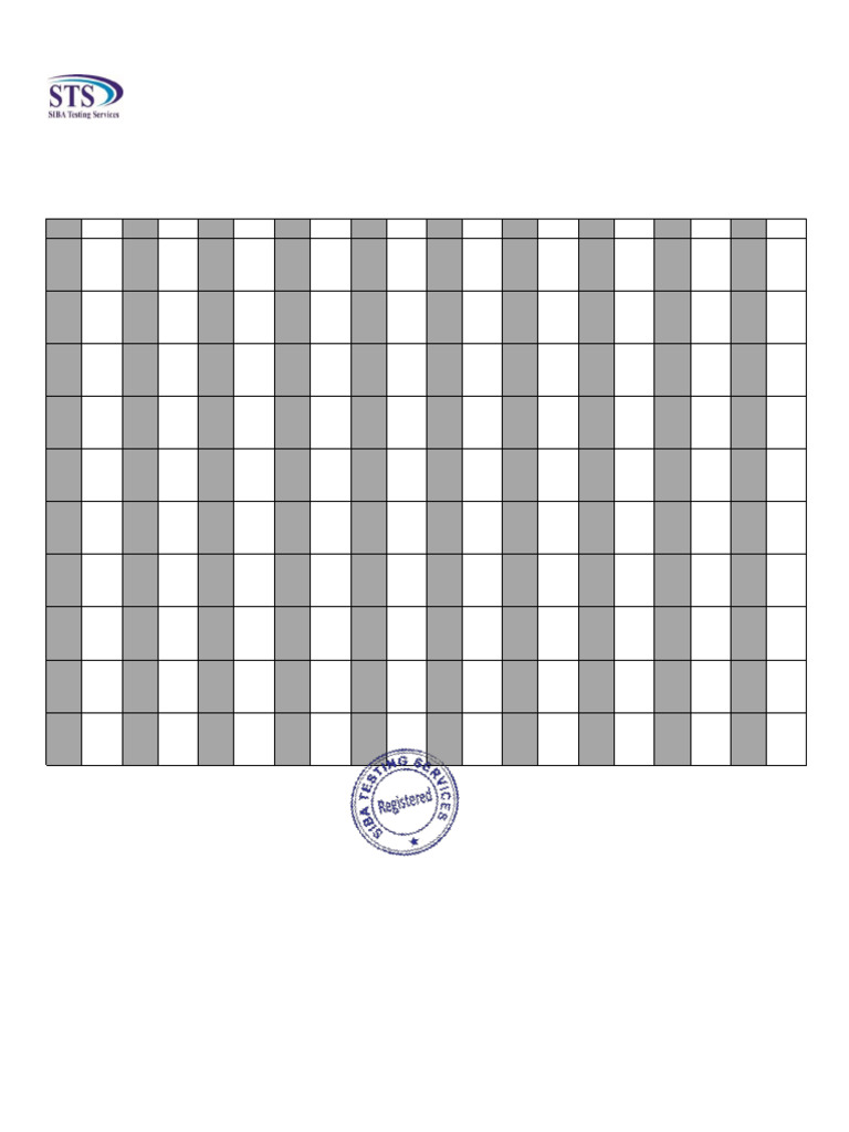 SIBA Testing Services | PDF