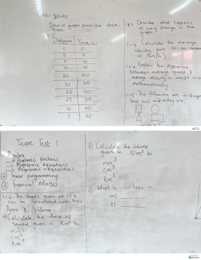Science Class Activity 3 March | PDF