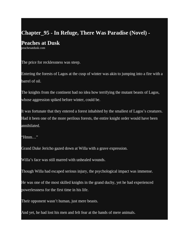 In Refuge, There Was Paradise 095 | PDF