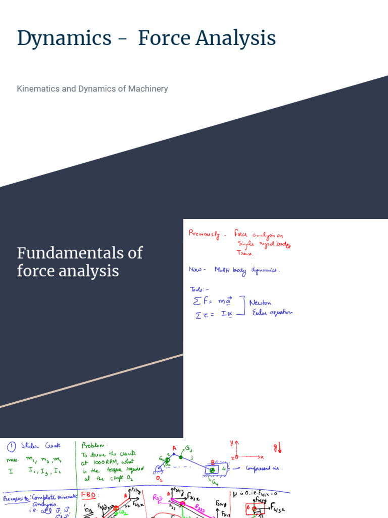 08 Dynamics Annotated | PDF