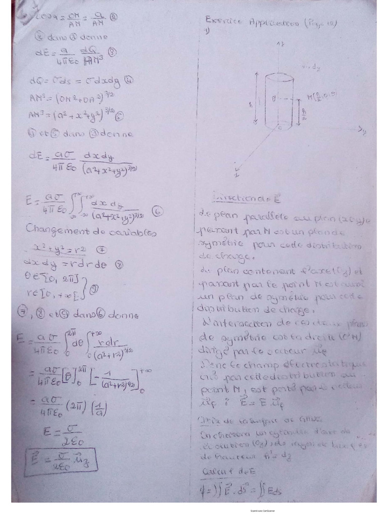 Corr TD Électromagnétisme-1 | PDF