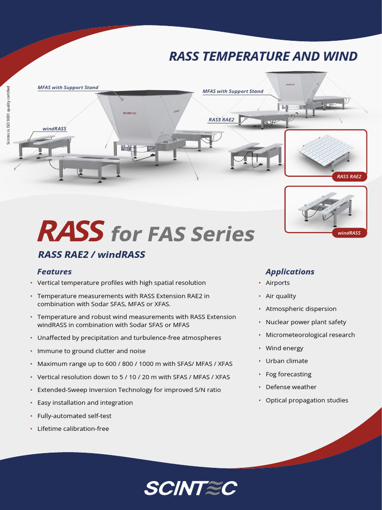 RASS For FAS Series | PDF | Antenna (Radio) | Radar