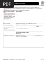 QBCC Form 43 Waterproofing Certificate | PDF | License