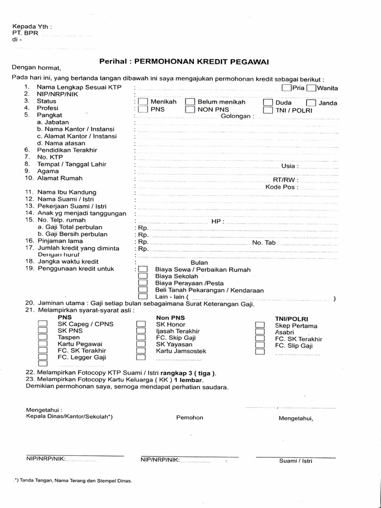 Amprah Pegawai | PDF