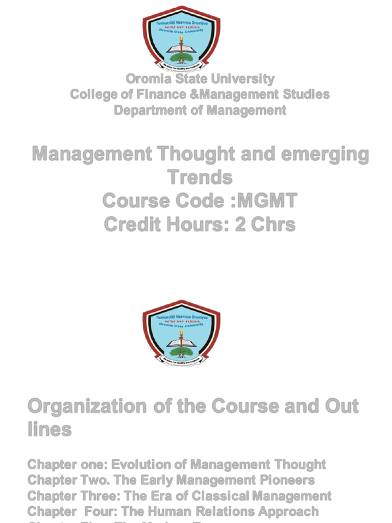 MGT, Thought All Chapters (2023) | PDF | Bureaucracy | Theory