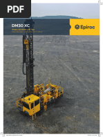 Sandvik D50Ks Rotary Blast Hole Drill: Technical Specification ...