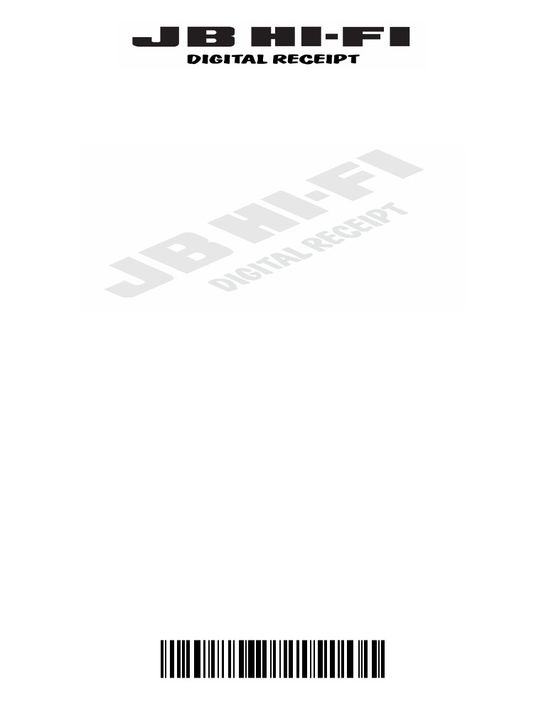 JBHiFi Receipt pq4x37v | PDF