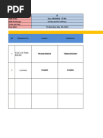Downtime Tracking Template | PDF