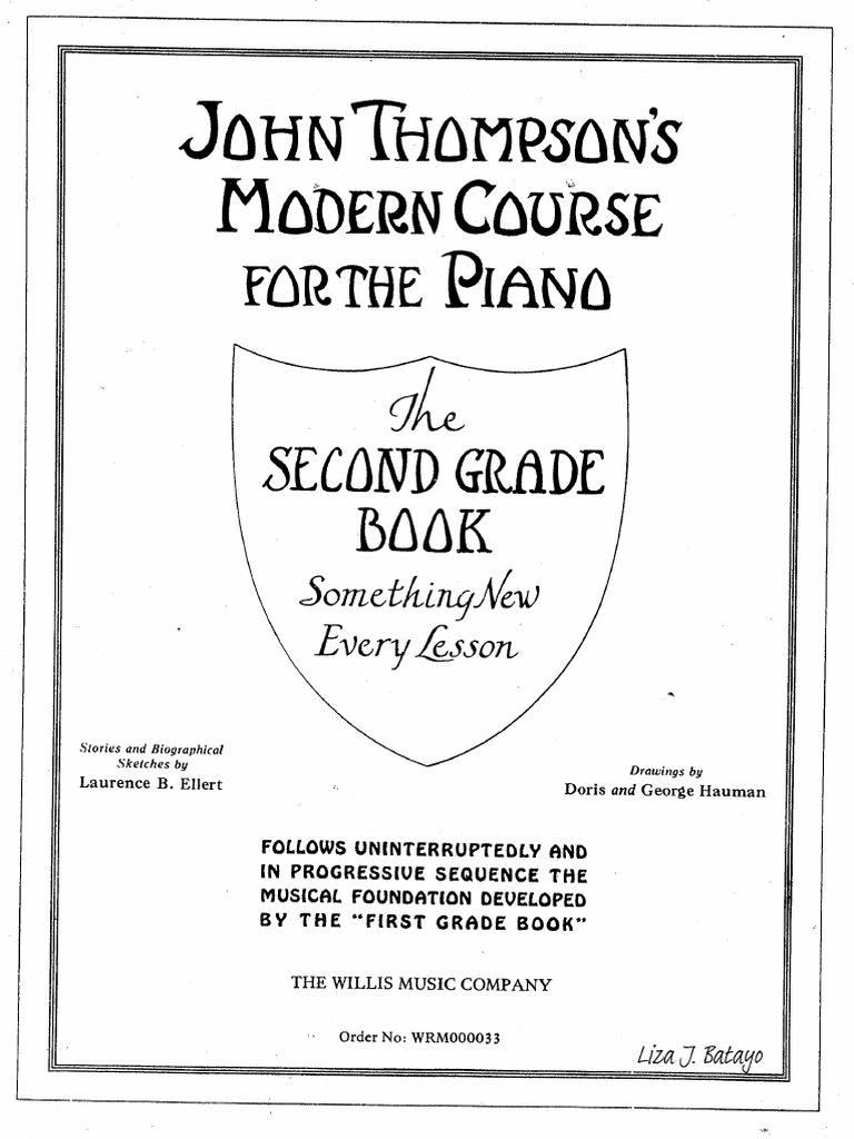 John Thompsons Modern Course Piano Book 2 | PDF