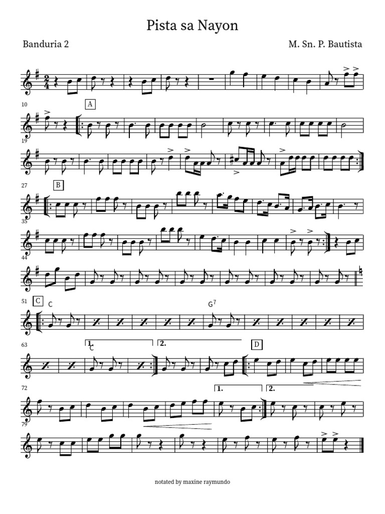 Pista Sa Nayon Banduria 2 | PDF