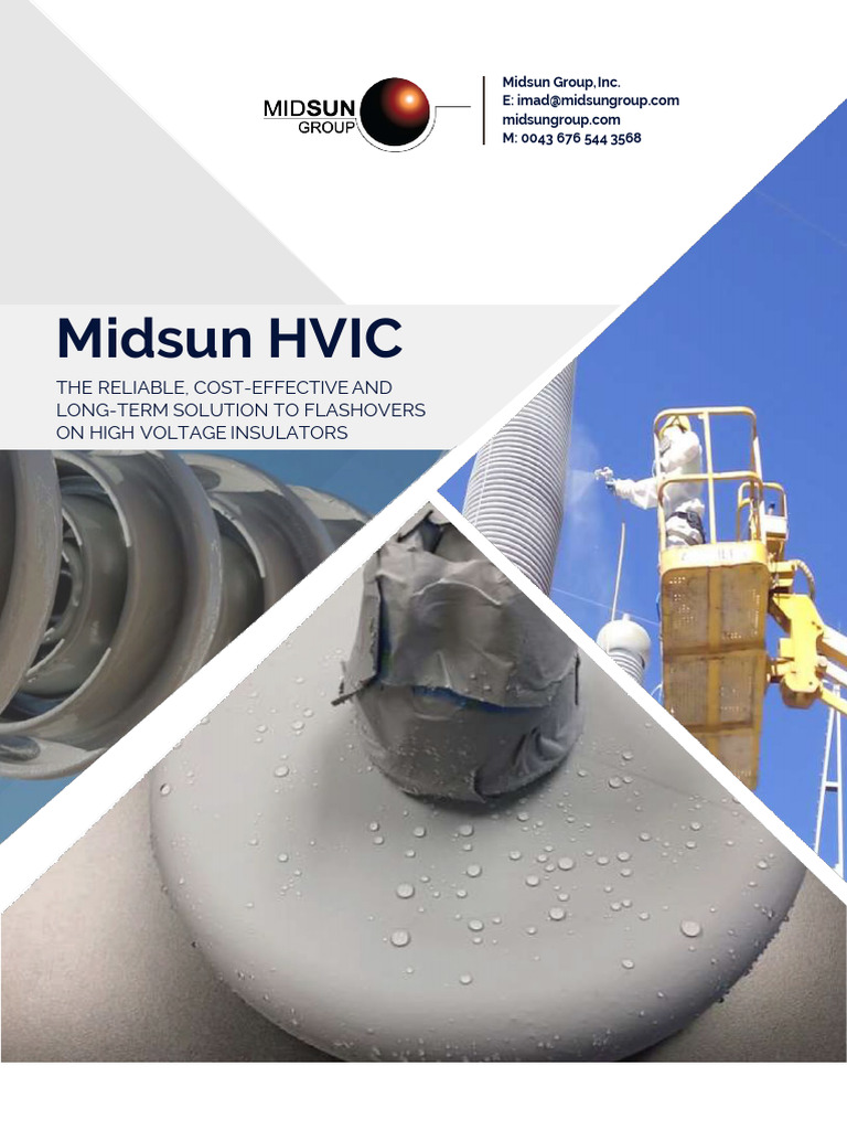 Brochure - Midsun - Coating - HVIC 2 | PDF | Insulator (Electricity) | Silicone