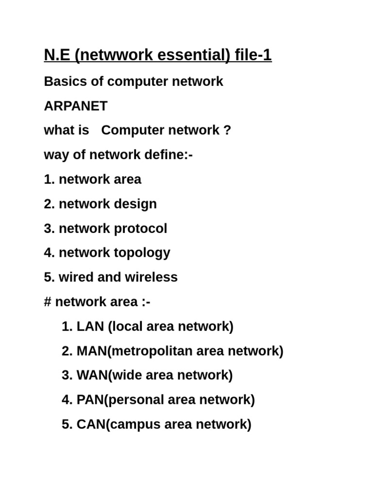 HIMANSHU Document - RTF Basic Network Info Latest 2 | PDF | Computer ...
