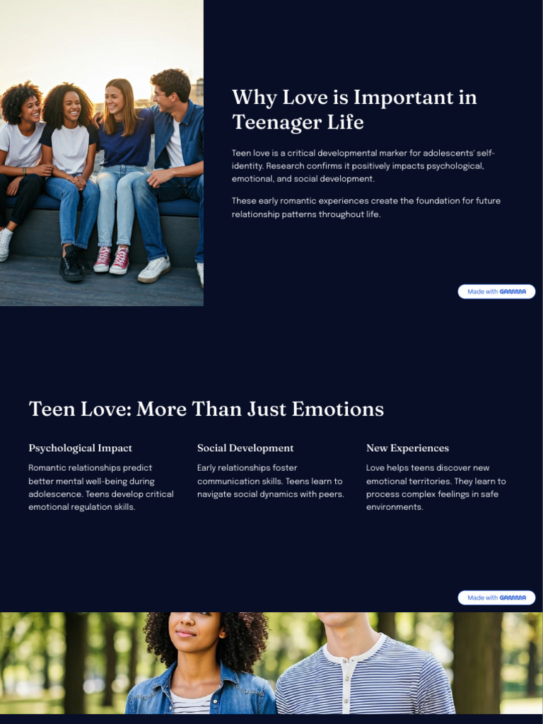 Why Love Is Important in Teenager Life | PDF | Adolescence | Love