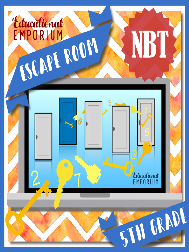 5th Grade NBT Math Escape Room | PDF | Numbers | Multiplication