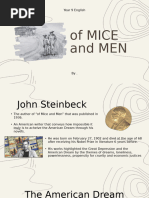Of Mice and Men: A Classic Overview | PDF