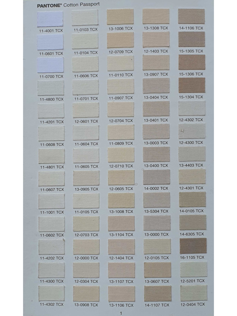 Pantone Passport. | PDF