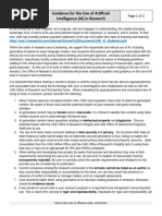 How To Declare The Use of Generative AI Tools - Example | PDF