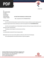 Bajaj Finance NOC Certificate Download | PDF