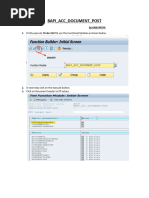 Executing Function Modules Sequentially Using SE37 Transaction in SAP | PDF