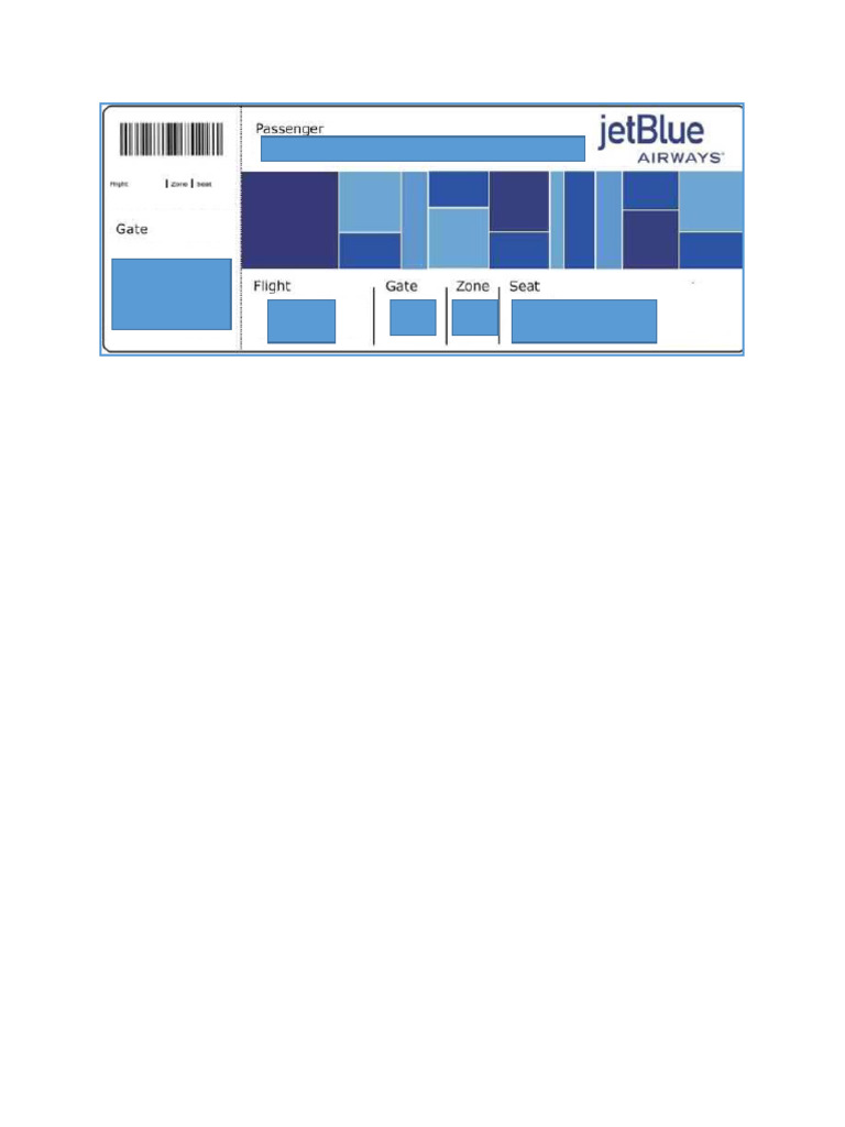 Boarding Pass Template 12 | PDF