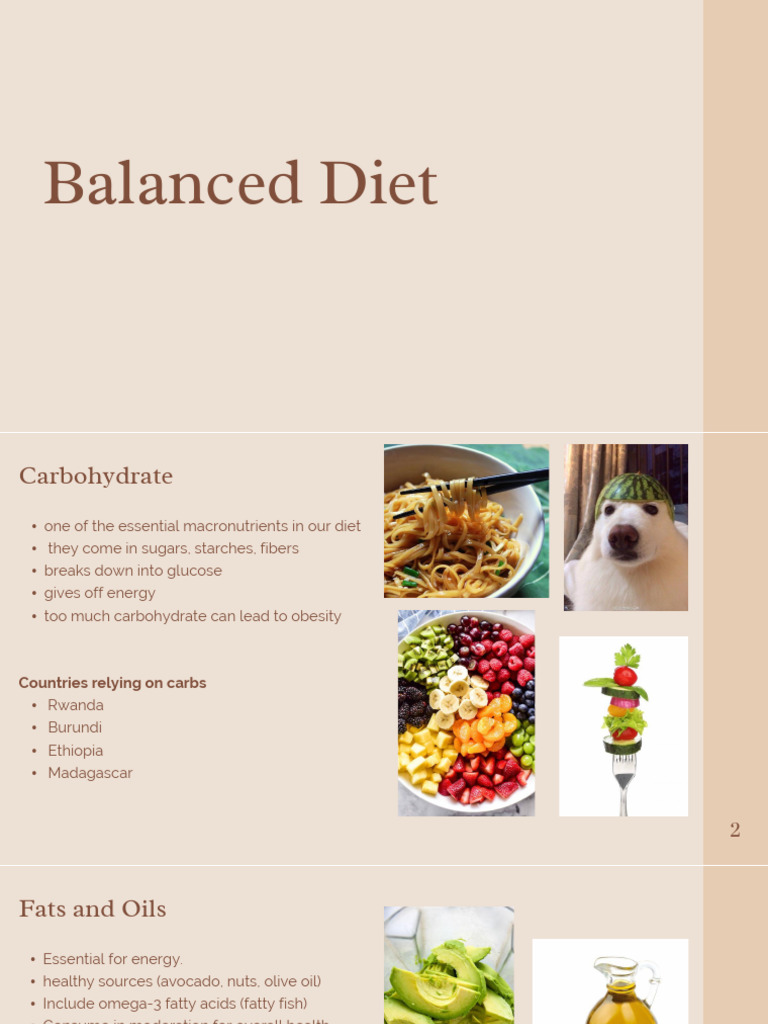 Balanced Diet | PDF