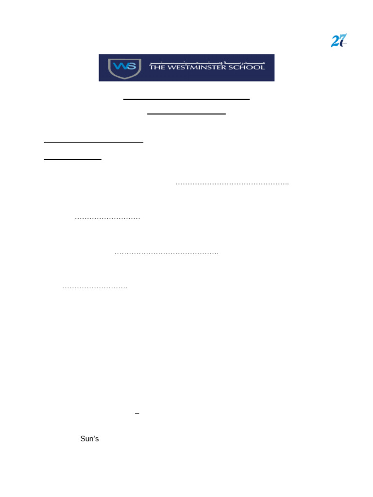 Year 8 Weather and Climate Worksheet | PDF | Atmosphere Of Earth | Cloud