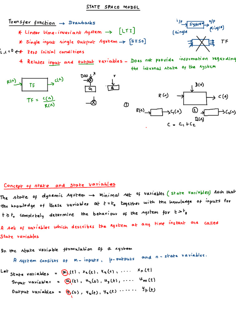 Lecture 12a State Space Model | PDF