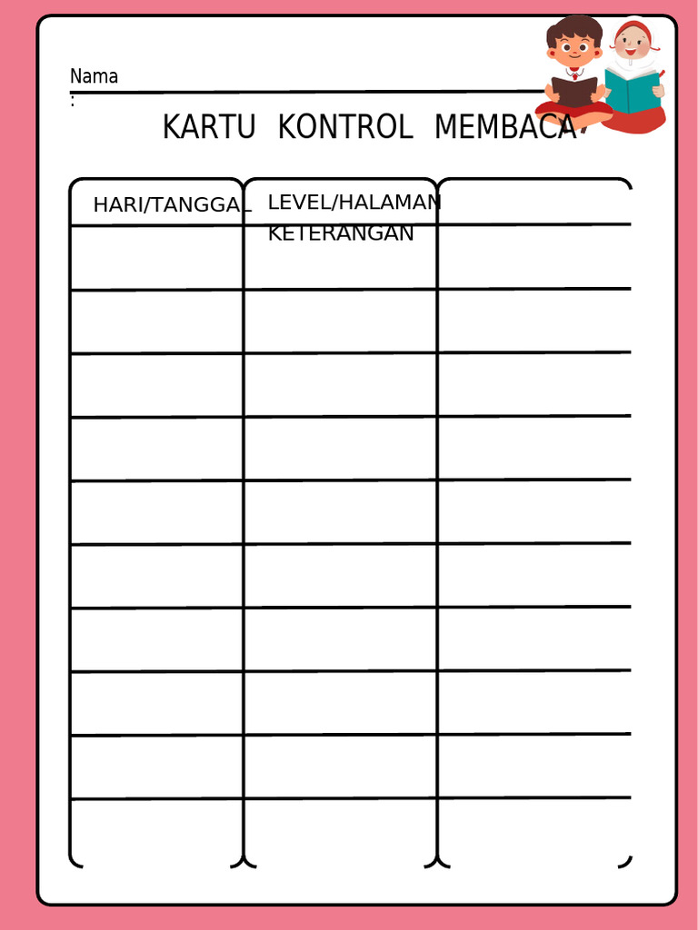 Kartu Kontrol | PDF