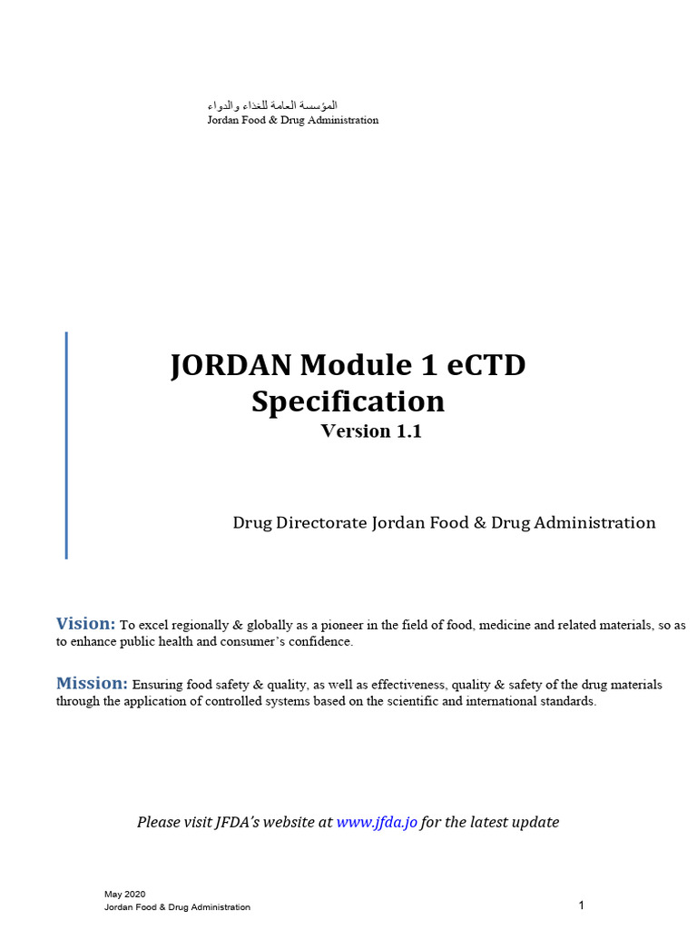 JFDA Module 1 Specifications - V - 1.1 | PDF | Specification (Technical Standard) | Filename