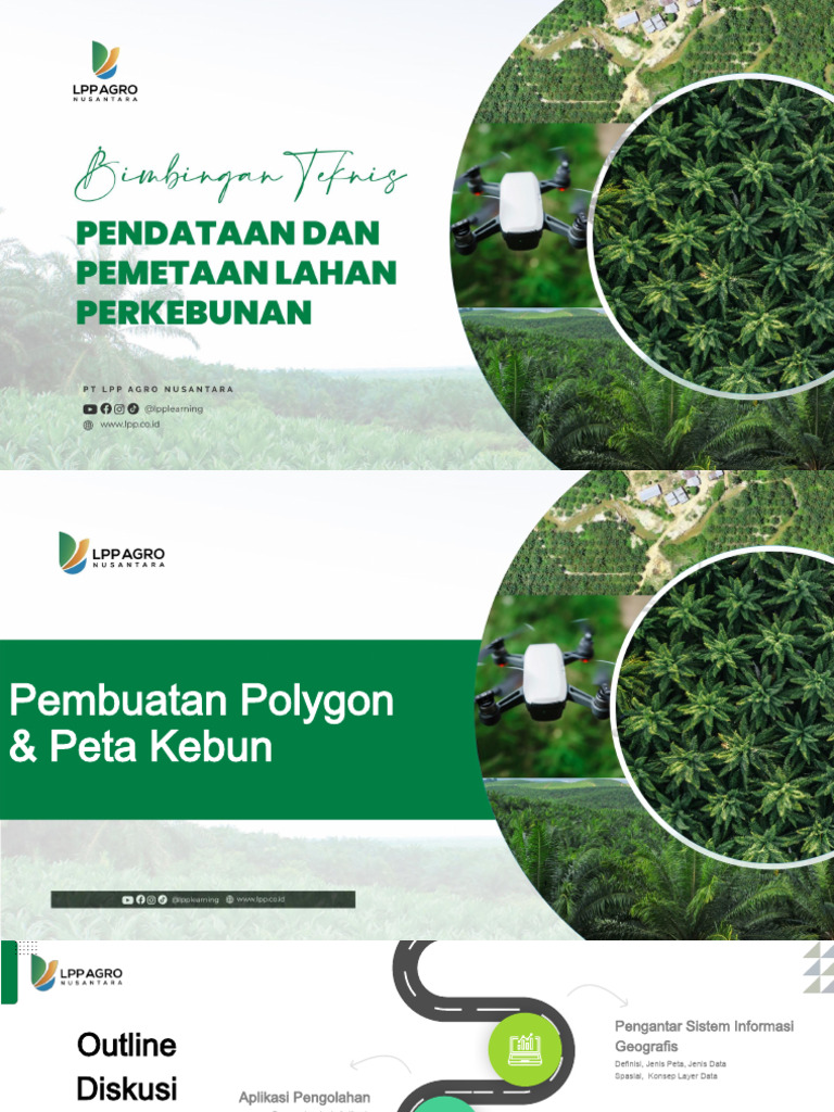 5. Pembuatan Polygon dan Peta Kebun | PDF