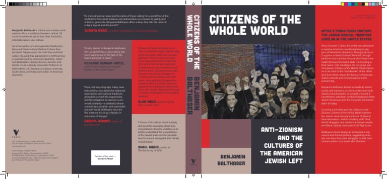 Jewish Radical Tradition in America | PDF | Anti Zionism | Jews And Judaism