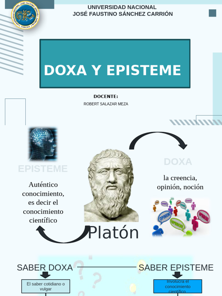 Doxa y Episteme (1) o Ok Ok | PDF | Conocimiento | Amor