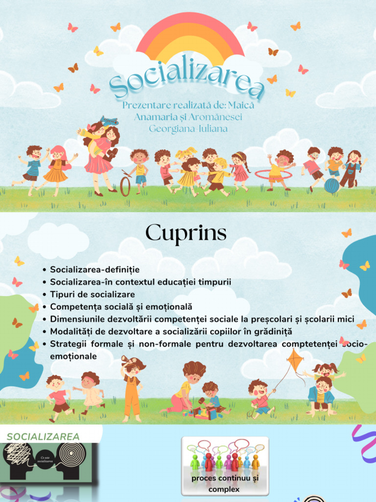 Socializarea | PDF