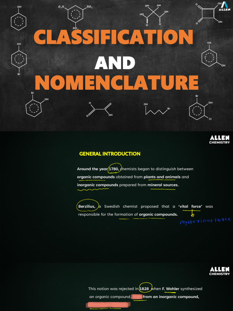 IUPAC Nomenclature - 01-01 | PDF