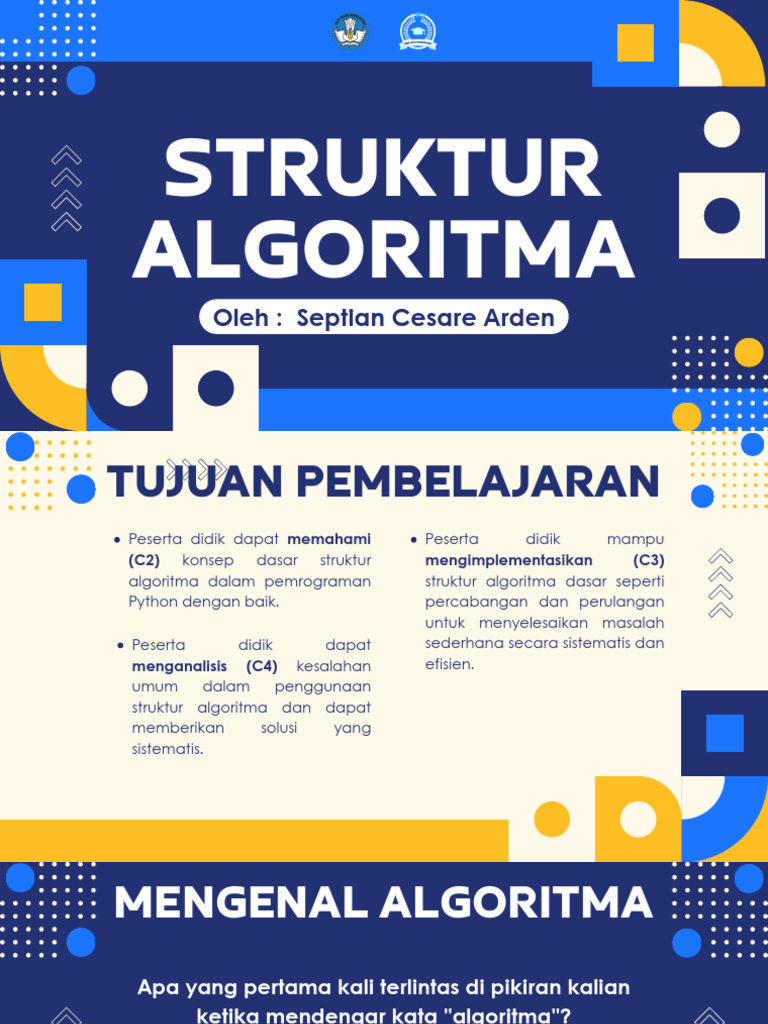 STruktur Algoritma Python SMK | PDF