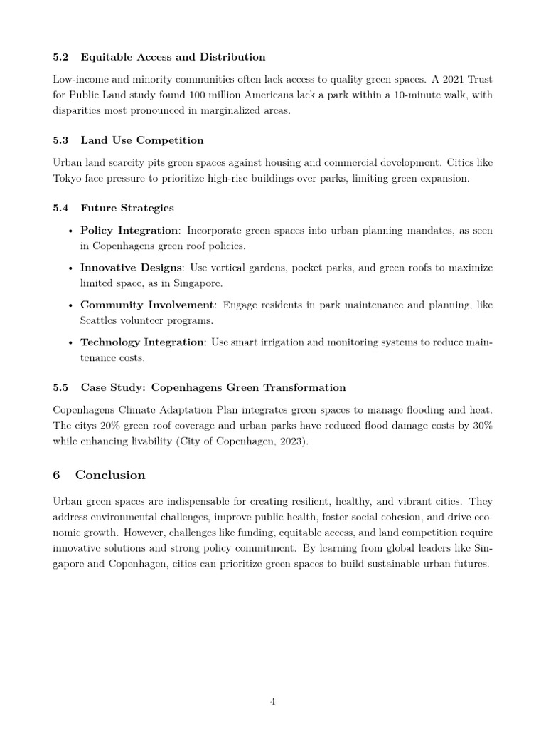 5.2 Equitable Access and Distribution: 6 Conclusion | PDF